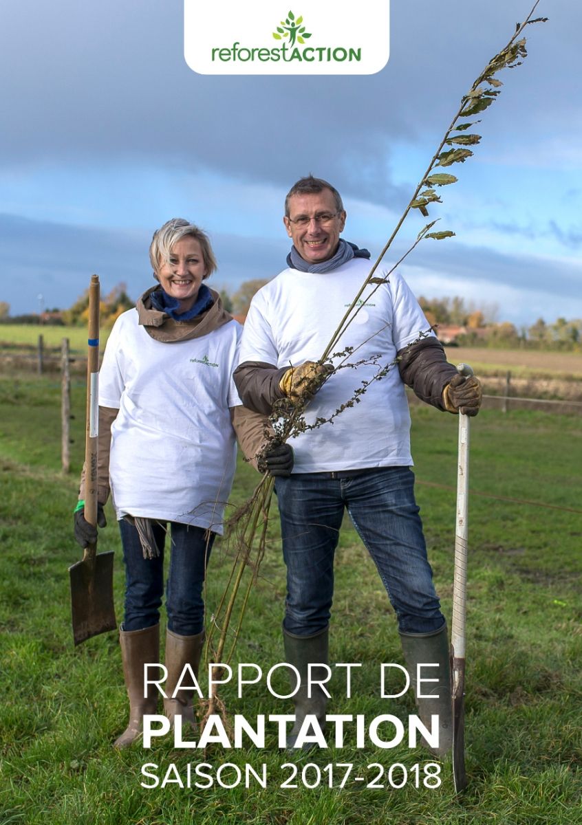 Découvrez le premier rapport annuel de plantation de Reforest'Action